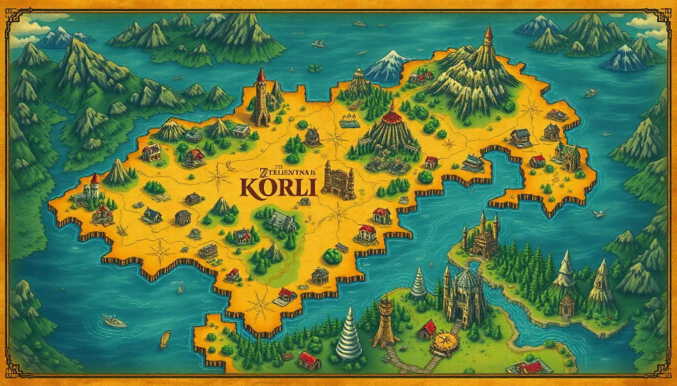 Zelda Map Secrets: Unlock Hyrule’s Hidden Treasures and Navigate Like a ...